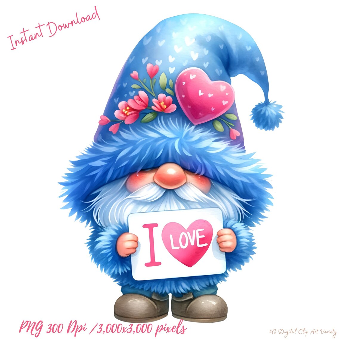 Gnome Charming Bling Blue Fur Valentines Theme ,10 Clip Art PNG 300 Dpi ... Gnome Charming Bling Blue Fur Valentines Theme ,10 Clip Art PNG 300 Dpi ...