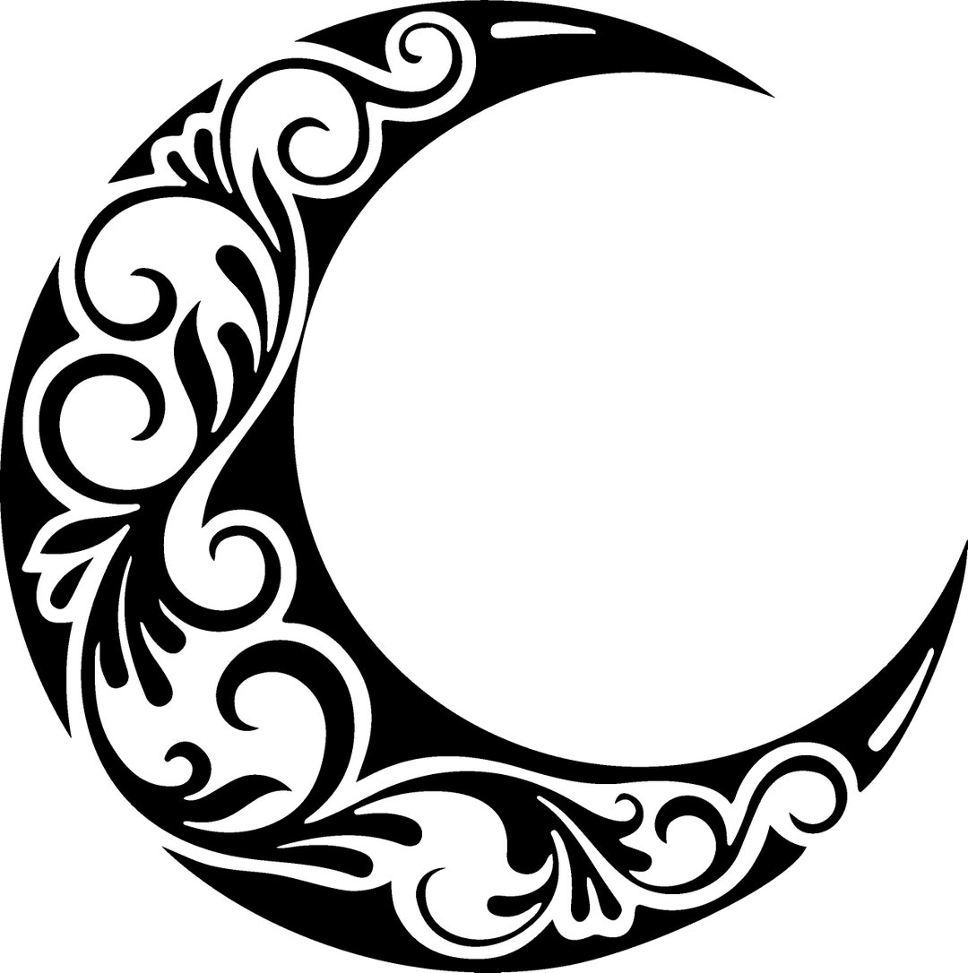 Cute Moon Svg File - Etsy