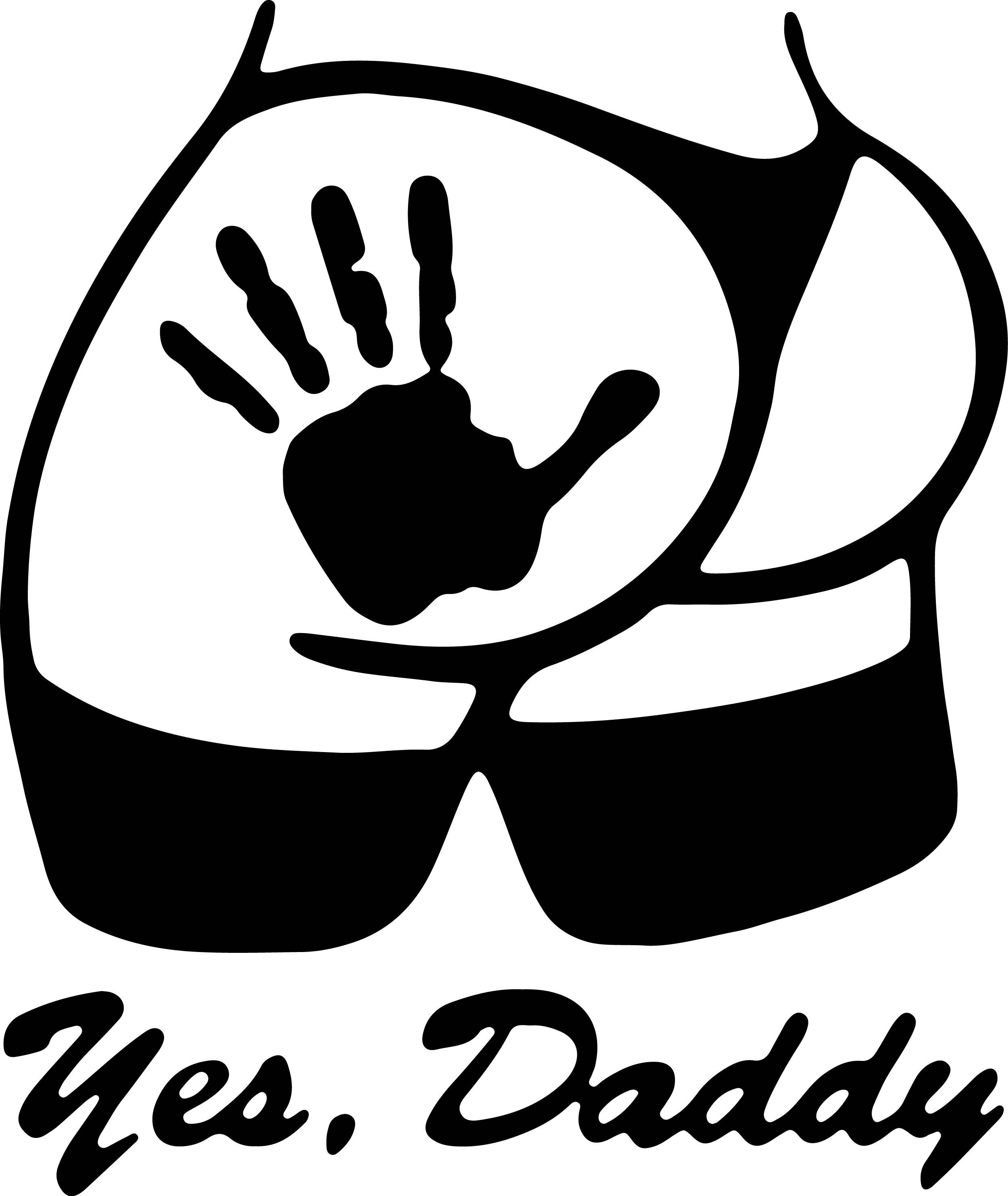 Yes Daddy Svg File Etsy