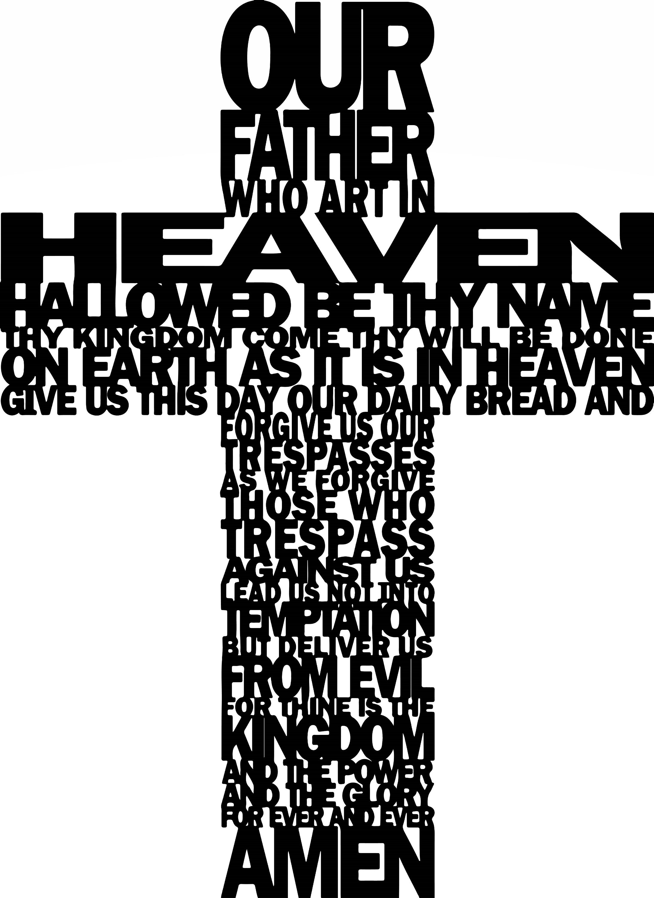 Prayer Cross SVG File - Etsy