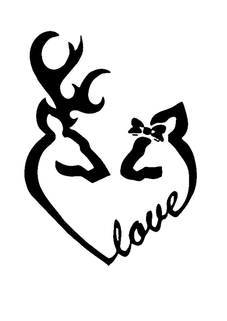 Buck Love SVG Files - Etsy