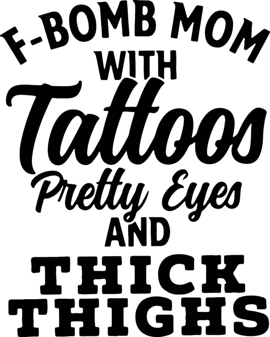 F-bomb Mom Svg File - Etsy