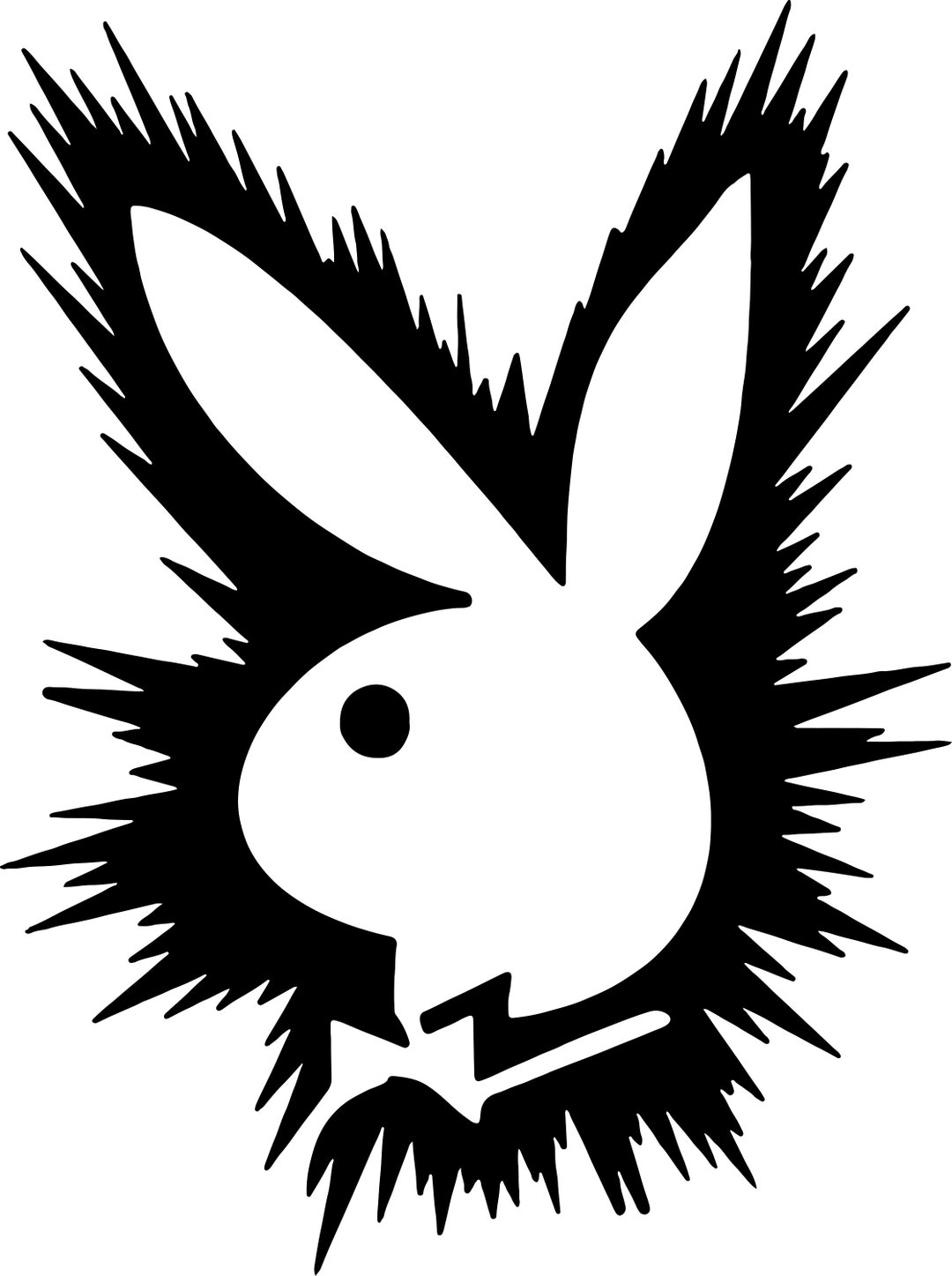 Playboy Bunny SVG File - Etsy