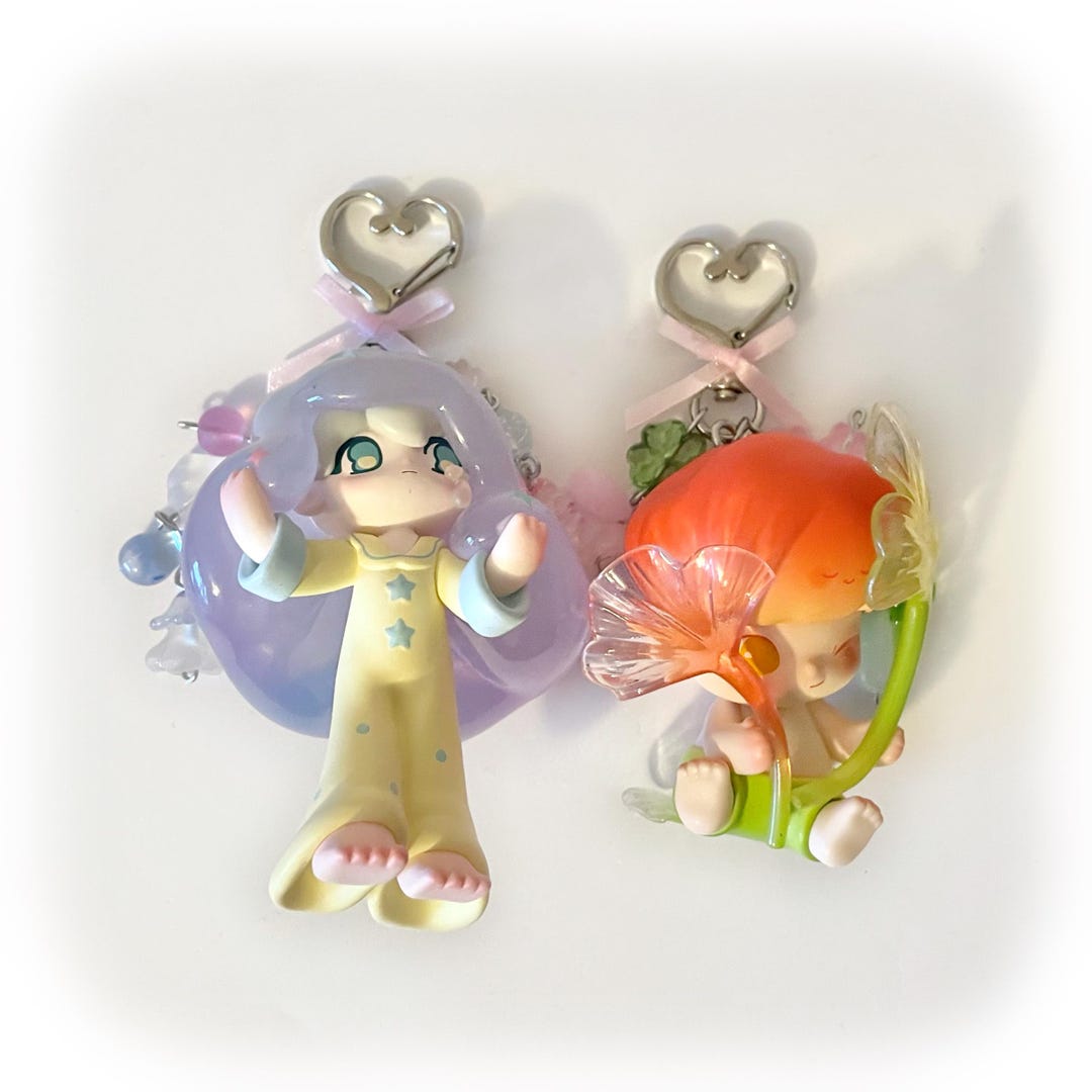 Popmart Azura and Dimoo Keychain - Etsy