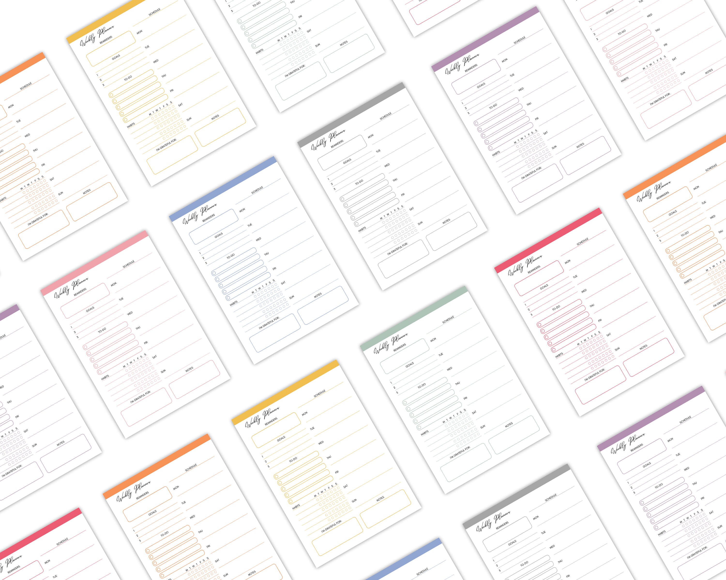 Printable Weekly Planner To Do List Weekly Schedule Weekly Journal printable-weekly-planner-to-do-list-weekly-schedule-weekly-journal