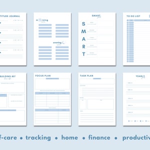 Undated ADHD Planner Printable Adult ADHD Workbook Adhd Journal ...