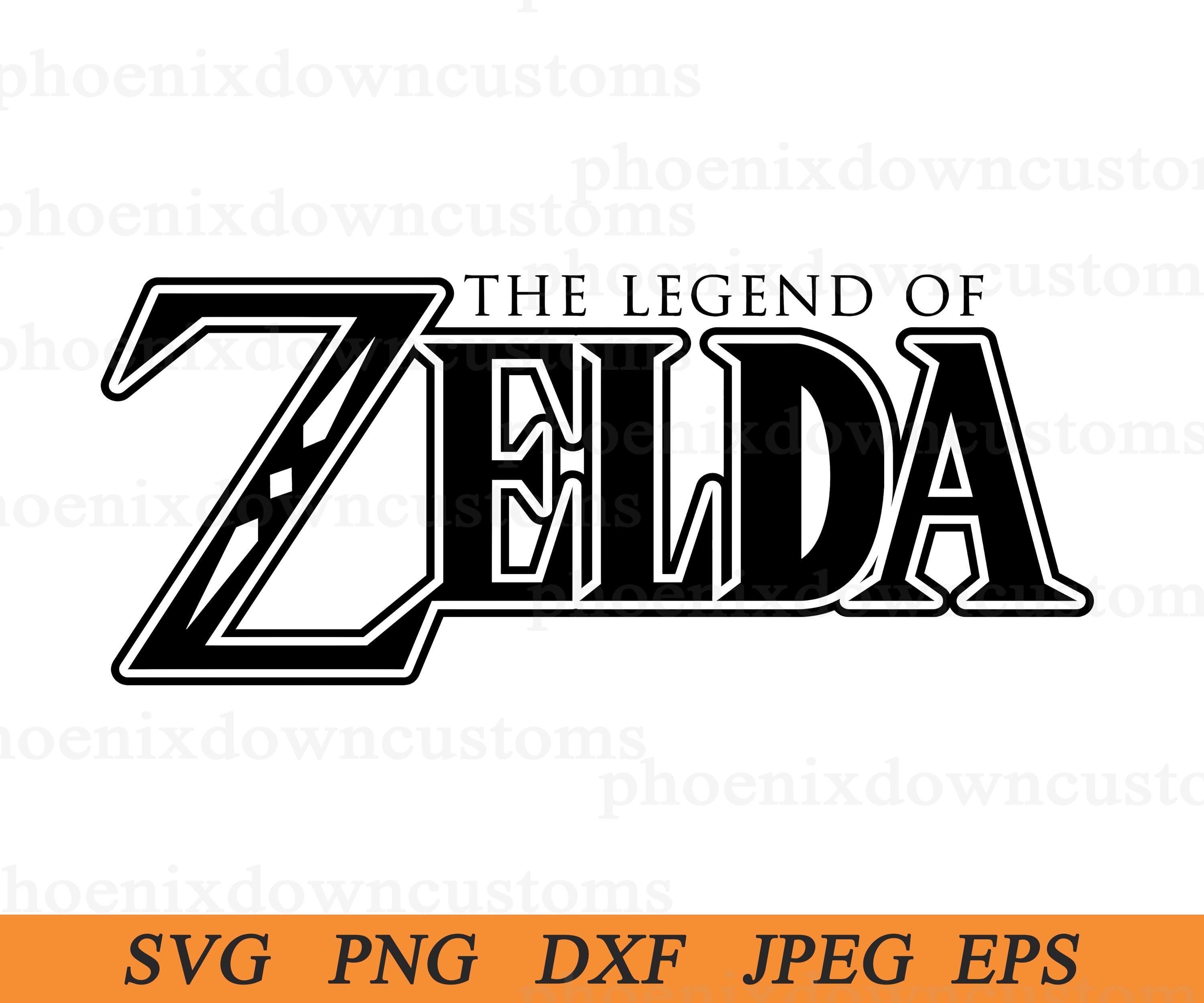 ZELDA Logo SVG, the Legend of Zelda Png, Dxf, Eps, Jpeg - Digital ...