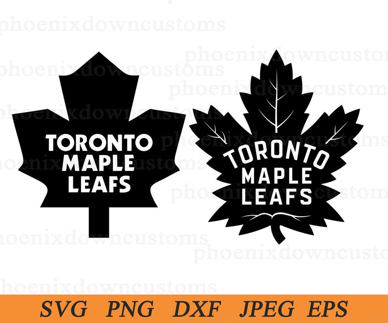 Toronto Maple Leafs Logo SVG Bundle - NHL - PNG, Dxf, Eps, Jpeg ...