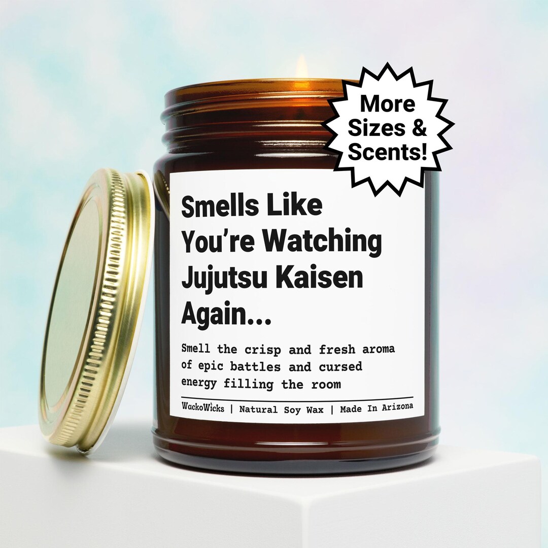 Jujutsu Kaisen Candle | Jujutsu Kaisen Merch, Gojo Satoru, Toji ...