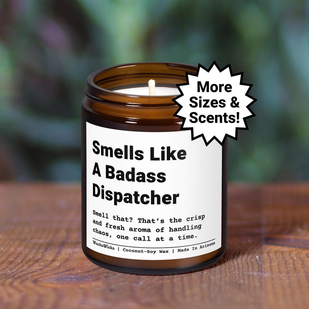 Dispatcher Soy Candle, 911 Dispatcher Gift, Dispatcher Gift ...