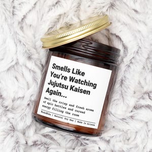 Jujutsu Kaisen Candle | Jujutsu Kaisen Merch, Gojo Satoru, Toji ...