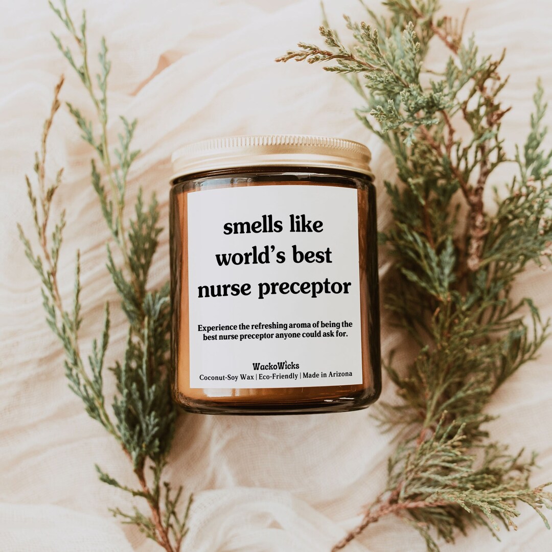 Nurse Preceptor Thank You Candle, Nurse Preceptor Gifts, Gift for ...