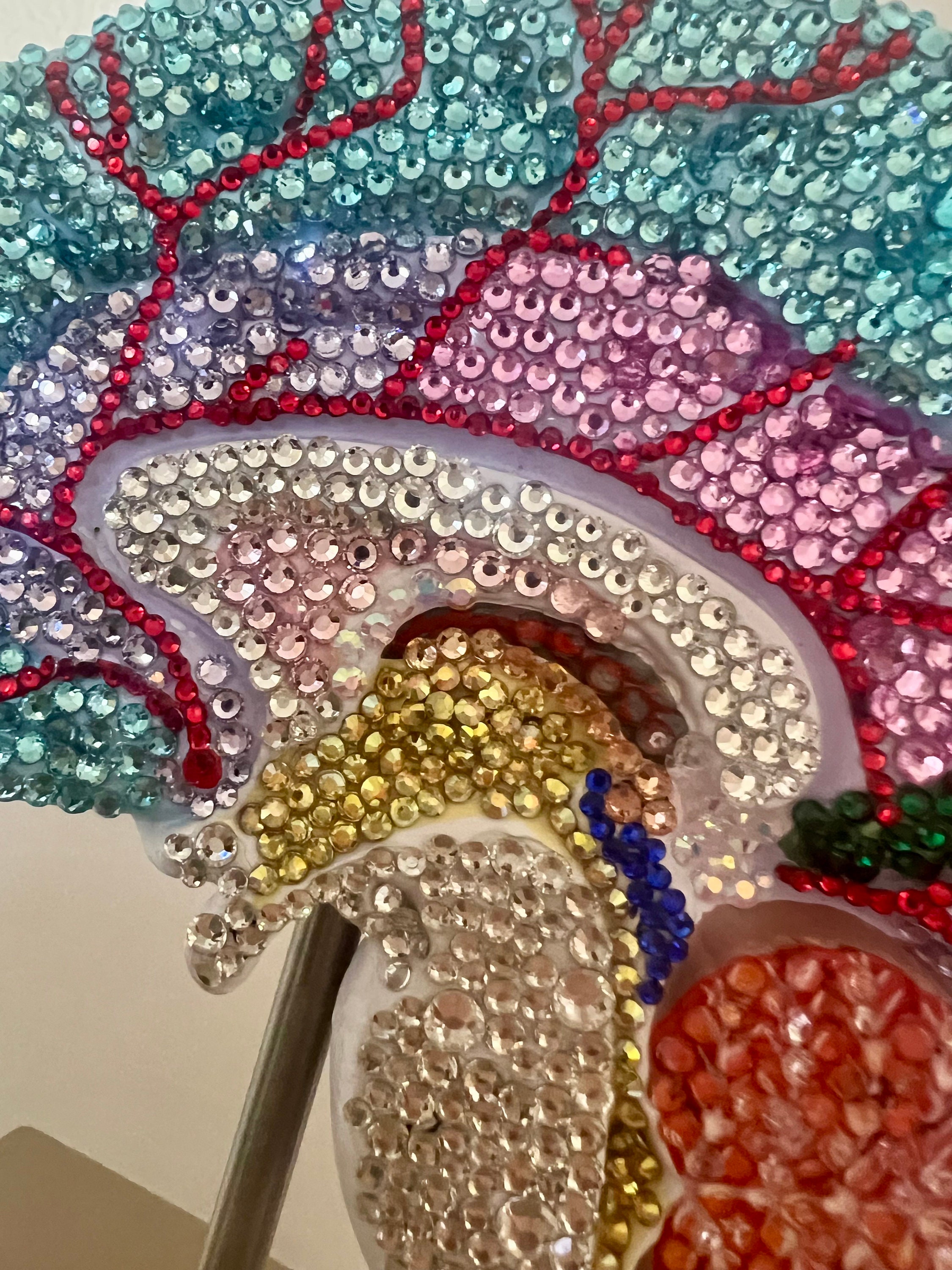 BEDAZZLED BRAIN MODEL, Gift for Therapist, Psyd, Psychologist ...