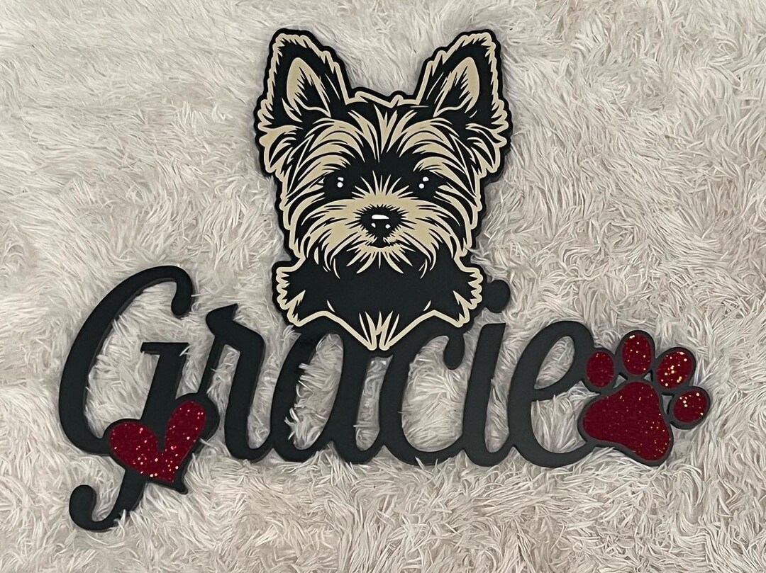 Custom Dog Sign | Custom Dog Memorial | Dog Sign | Dog Keepsake | Vinyl ...