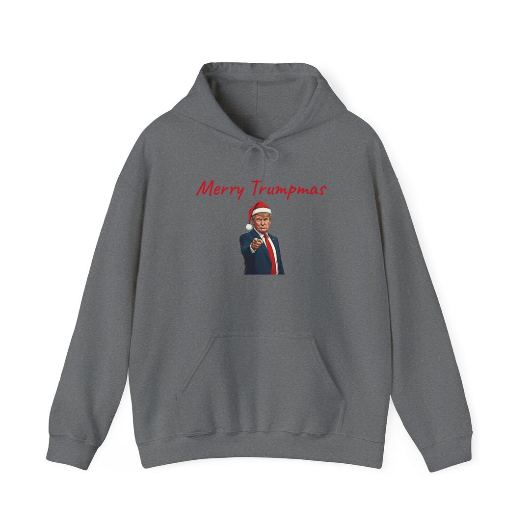 Merry Trumpmas Christmas Theme Donald Trump President Hoodie - Etsy