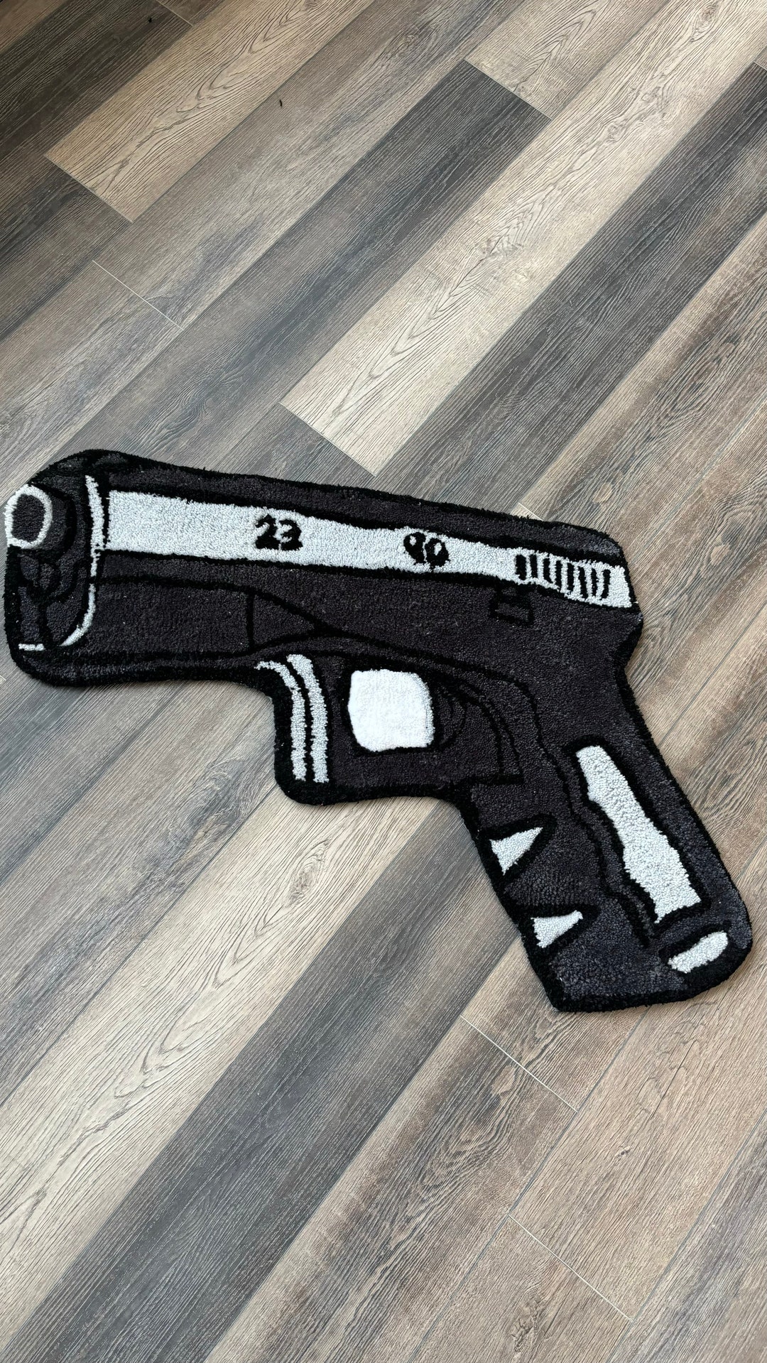 Gl*ock Gun Rug (3ft) Custom Tufted - Etsy