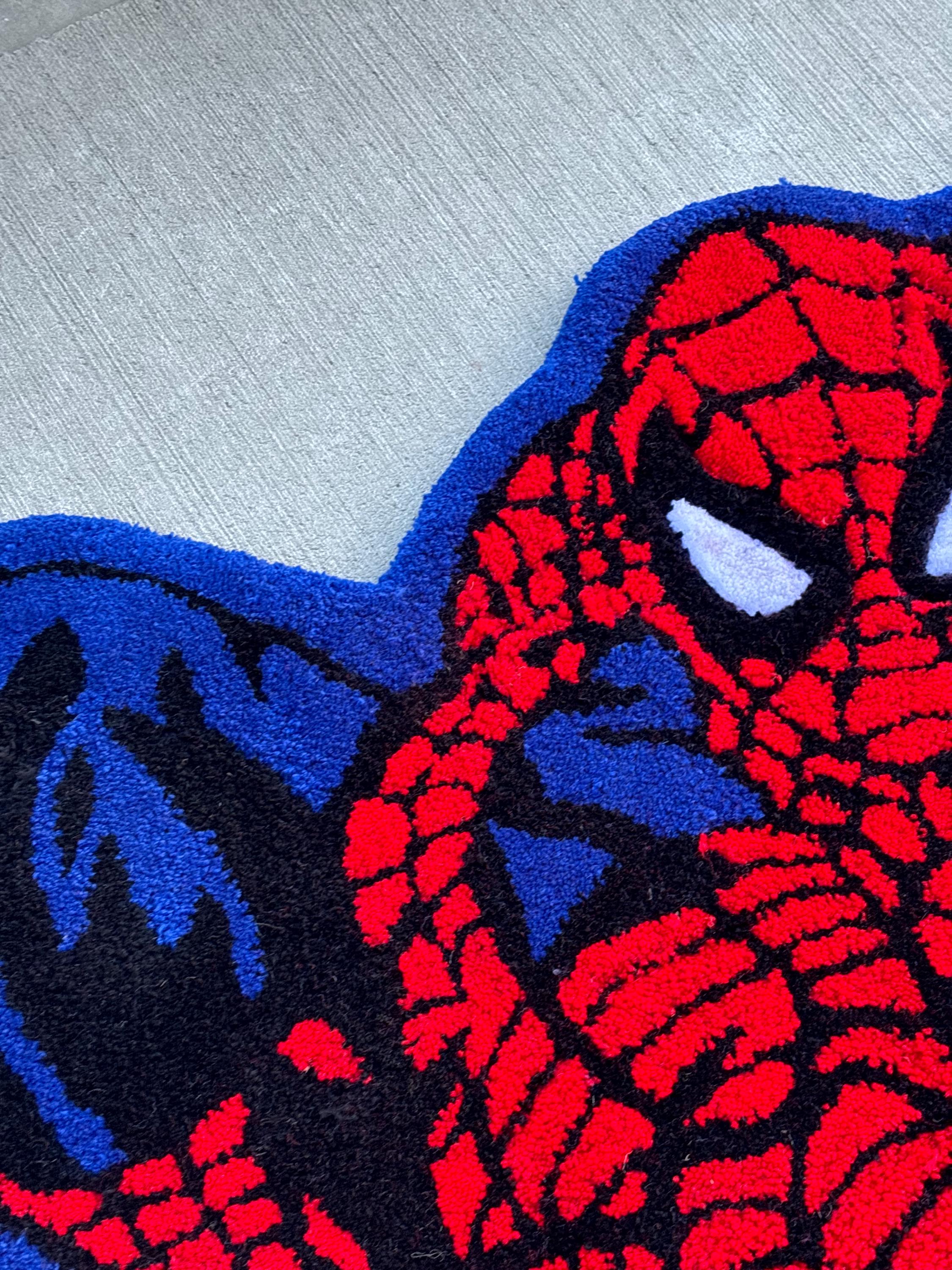 Spider Guy Rug 4ft for Your Room Decor Boy or Girl Birthday Present ...