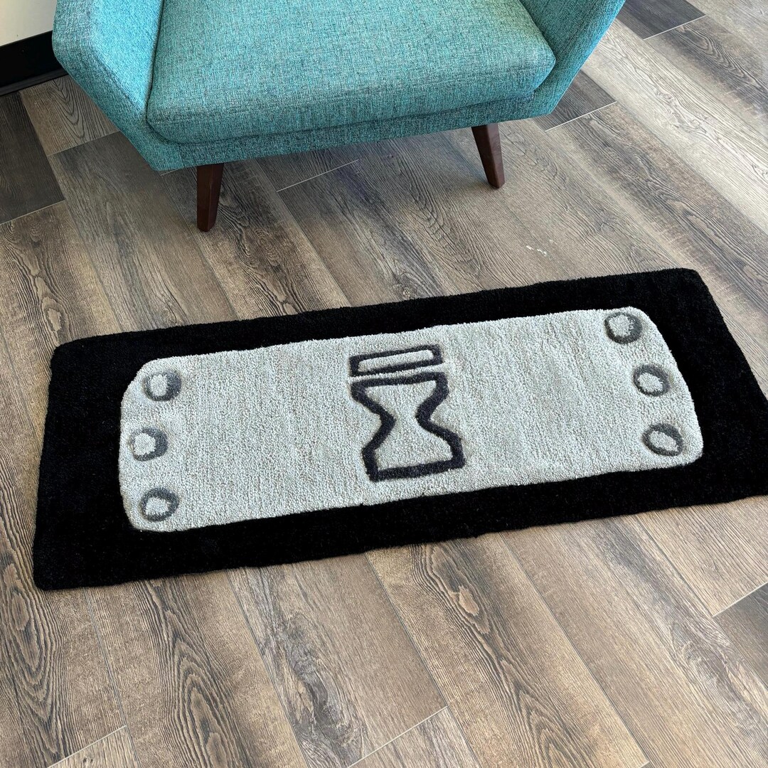 Naruto Headband Tufted Rug (4ft) - for Your Room Decor Boy or Girl ...