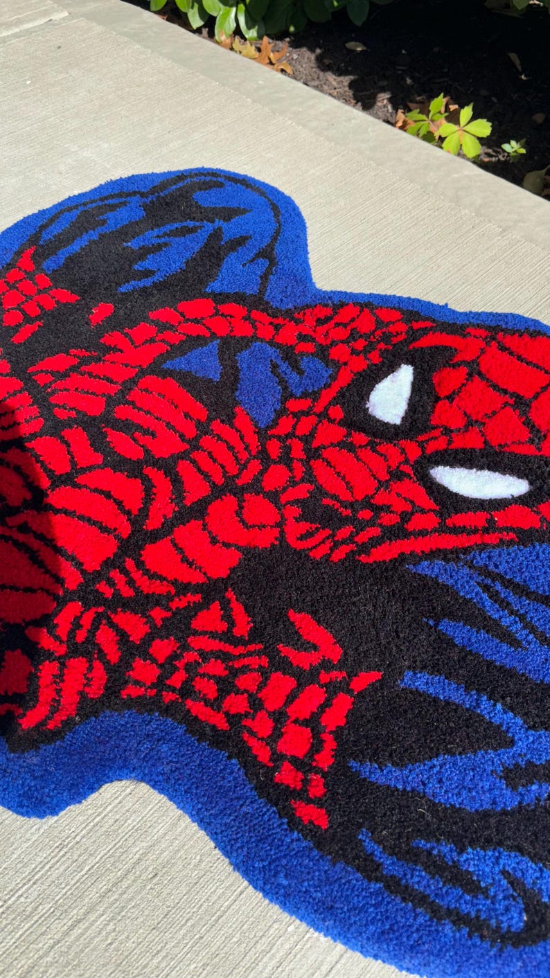 Spider Guy Rug 4ft for Your Room Decor Boy or Girl Birthday Present ...