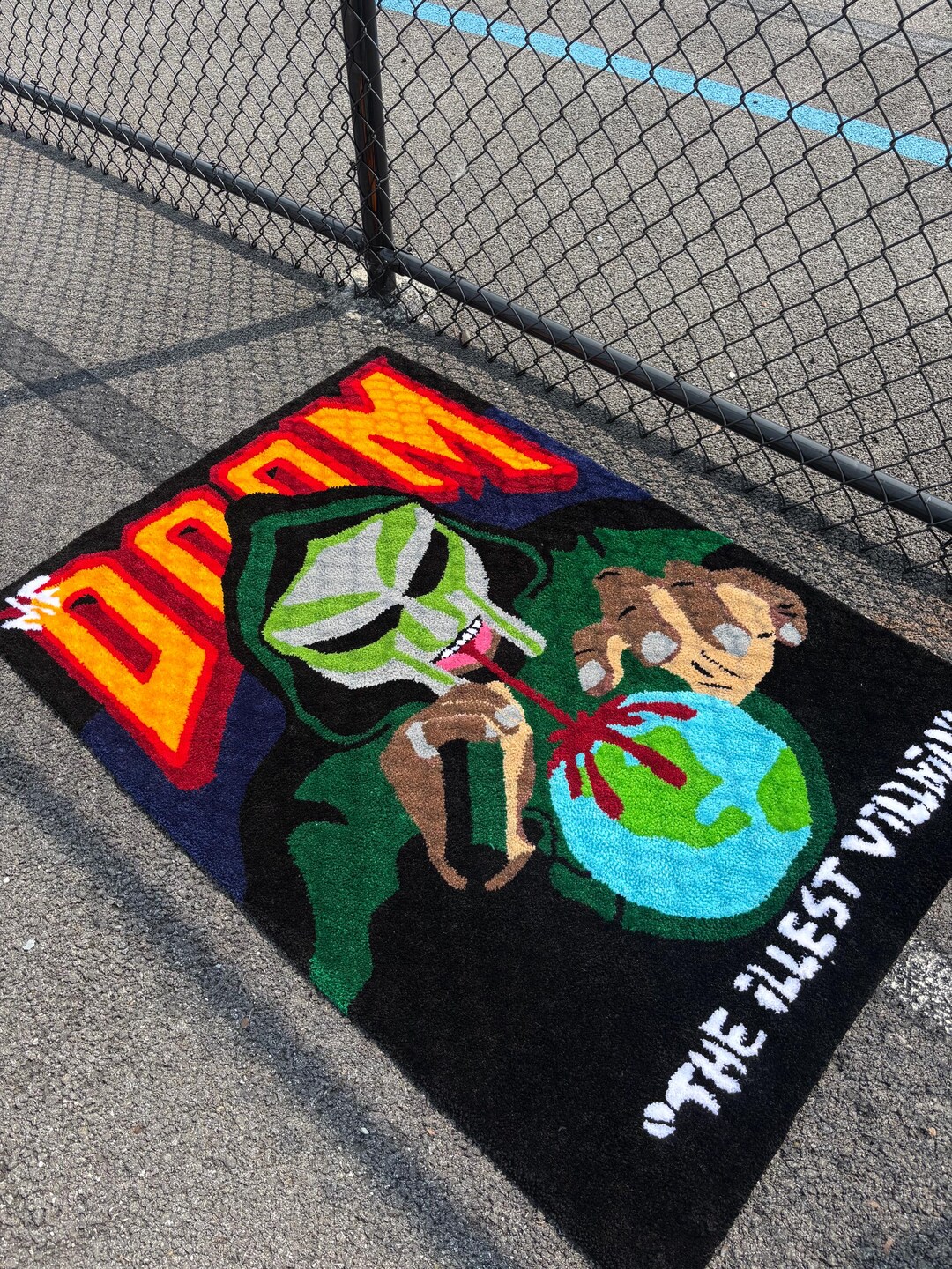 MF DOOM Comic Book Style Rug Tufted (60 X 30) - Etsy