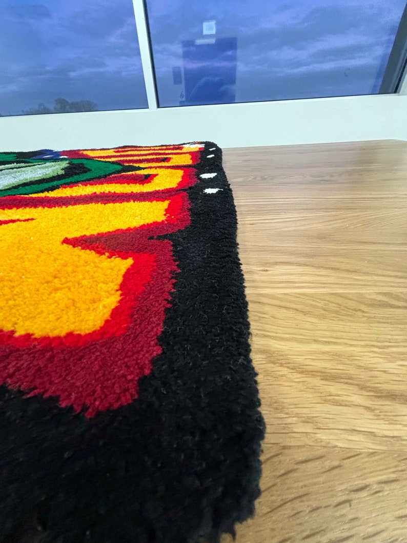 MF DOOM Comic Book Style Rug Tufted 60 X 30 - Etsy