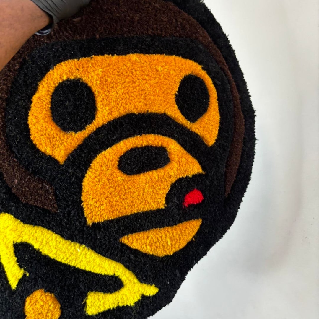 Baby Milo Head Tufted Rug - Etsy