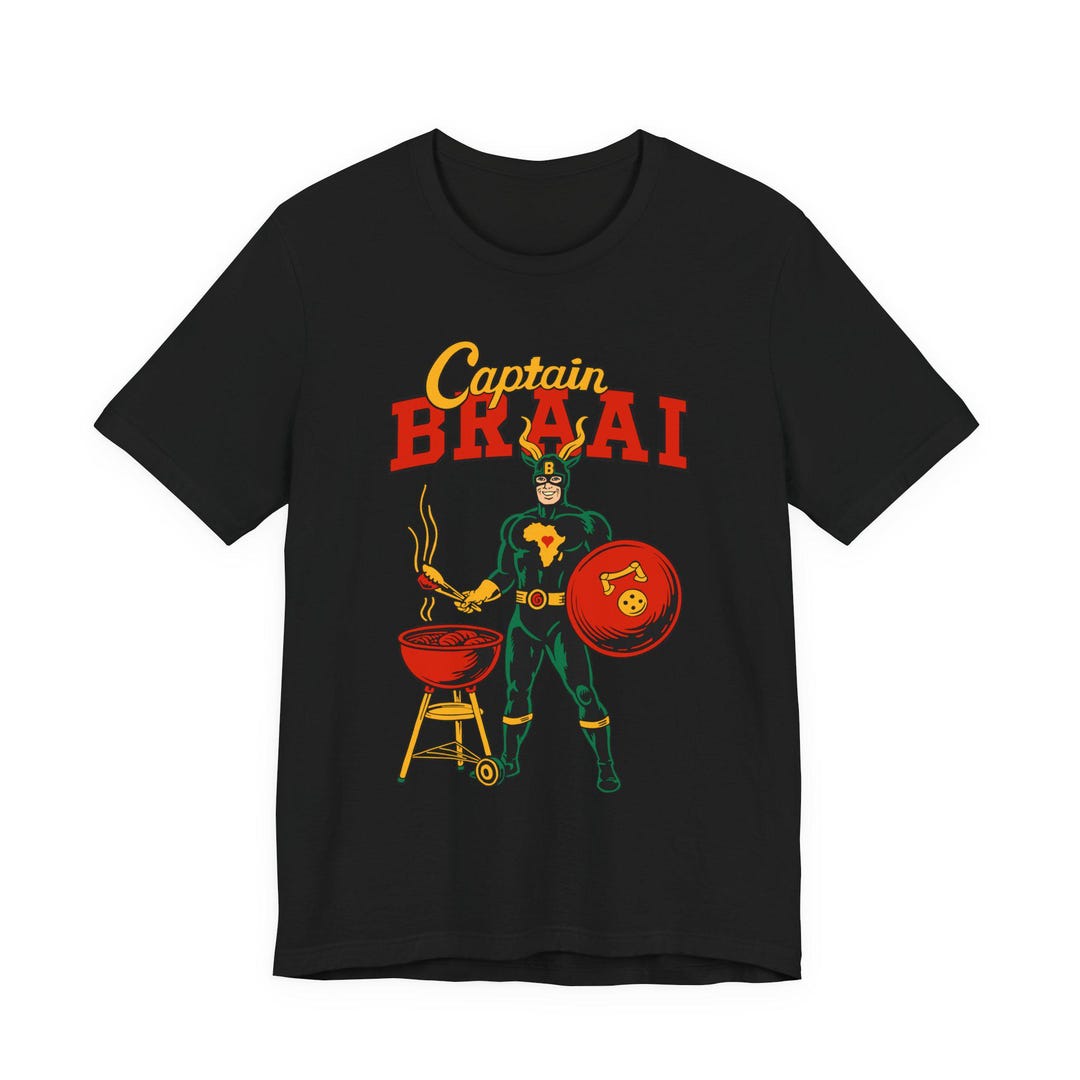 Captain Braai - T Shirt - Etsy