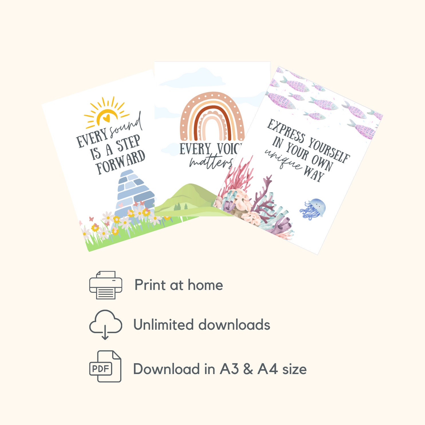 20 Motivational Speech Therapy Posters | Inspirational, Positive ...