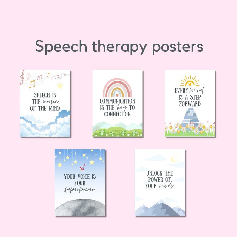 Speech Therapy Teacher Quotes and Posters for Display in Clinic Rooms ...