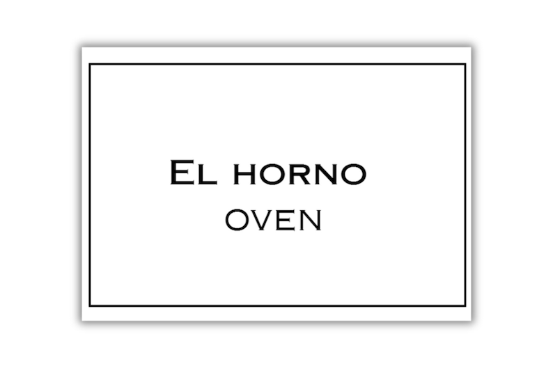 Bilingual Spanish English Household Item Labels - Etsy