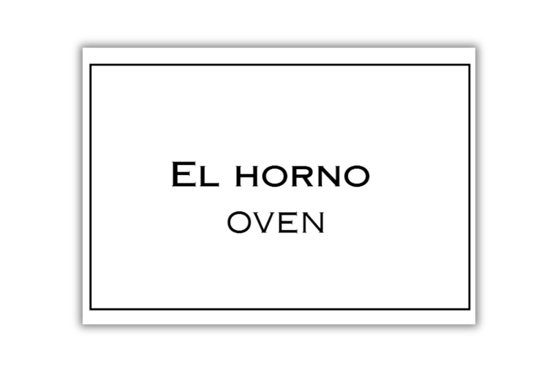 Bilingual Spanish English Household Item Labels - Etsy