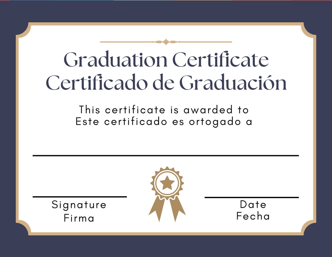 10 Bilingual Certificates for Teachers, Spanish-english/10 Certificados ...