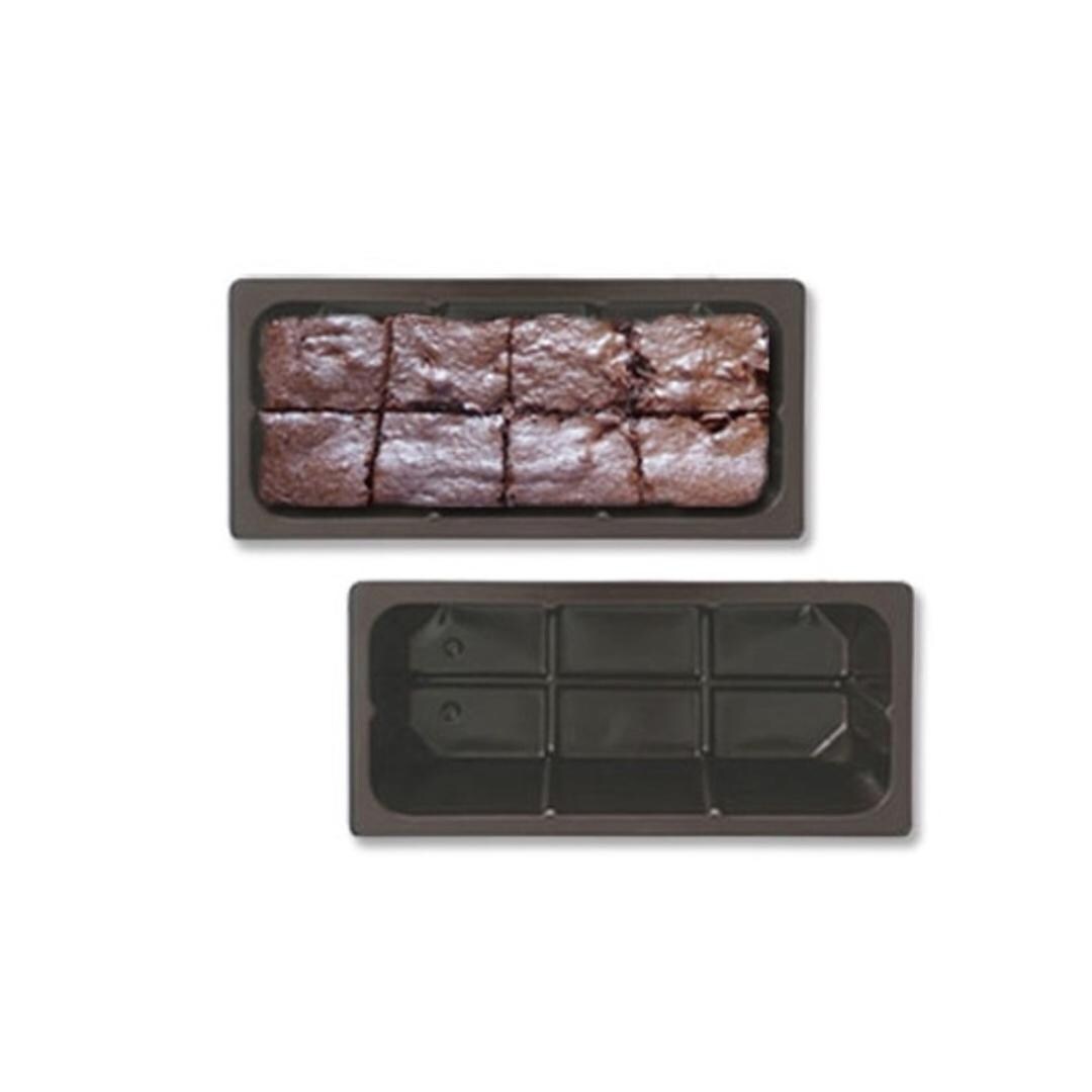 50 Trays - 1/2 Lb. Plastic Fudge Tray 1 Cavity (pour Directly Into Tray ...