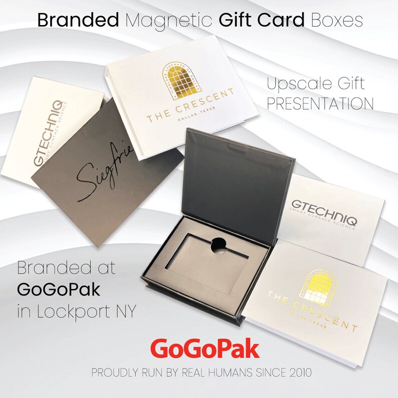 10 Boxes - Magnetic Gift Card Boxes - Matte Pewter - Etsy