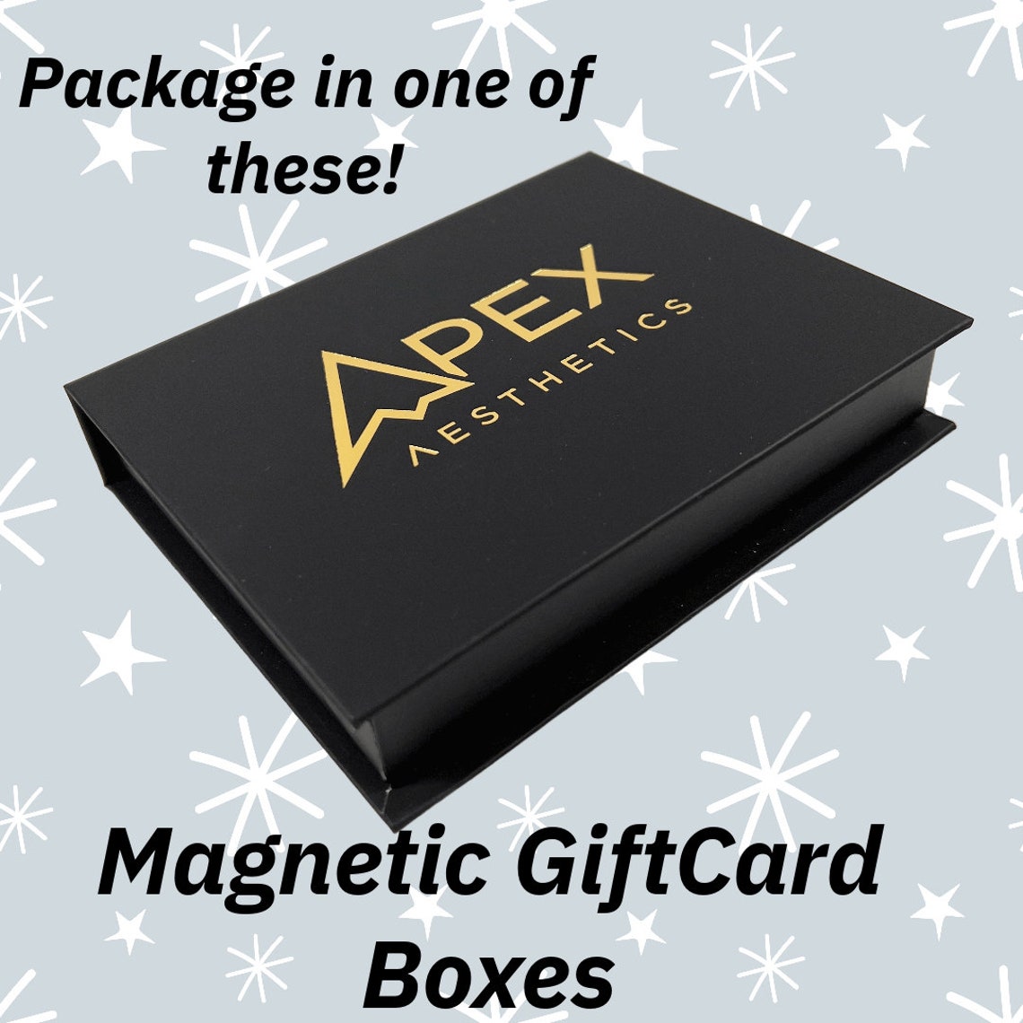 10 Boxes - Magnetic Gift Card Boxes - Natural Kraft - Etsy