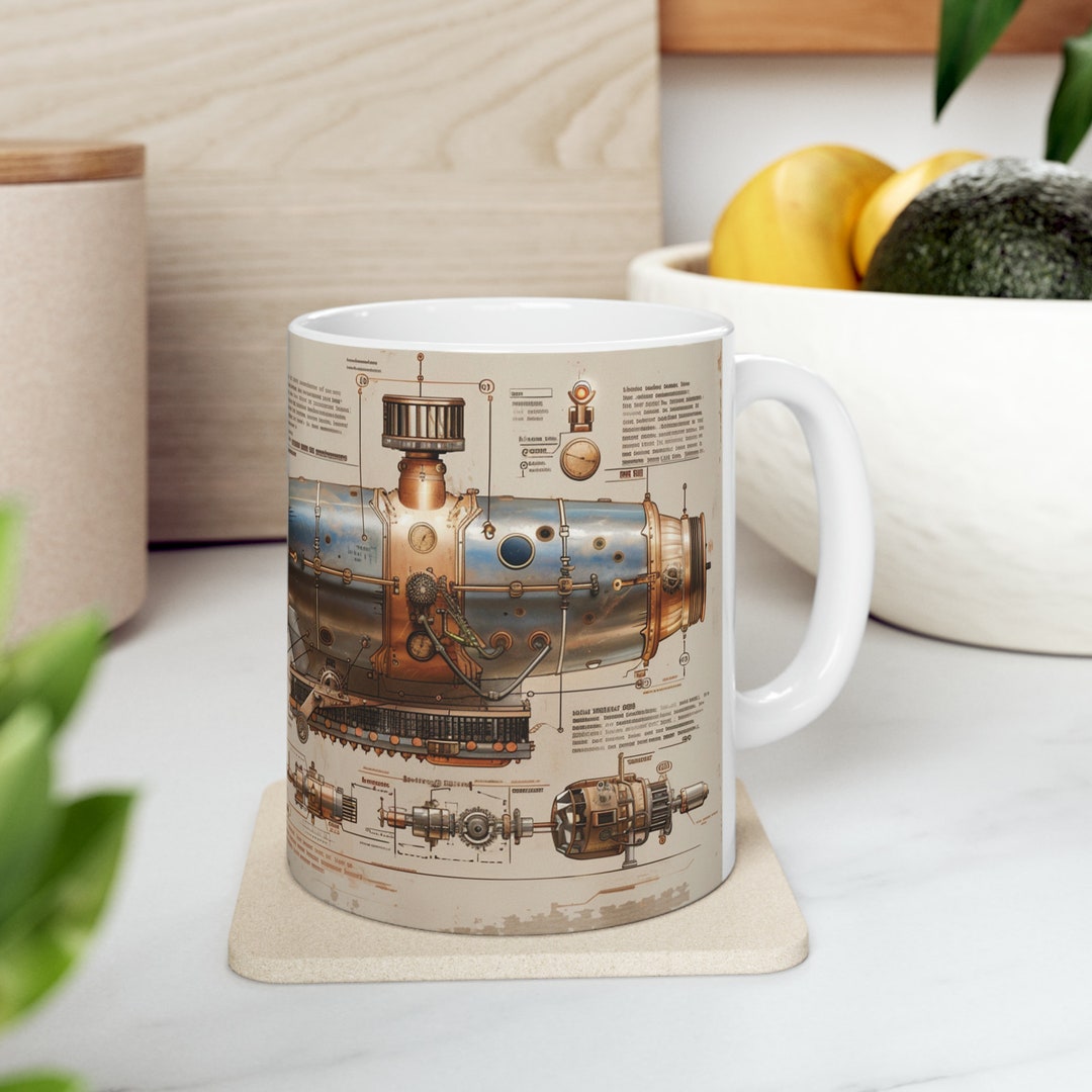 Steampunk Mechanics: Mapping the Intricacies of the Steam Pump Ceramic ...