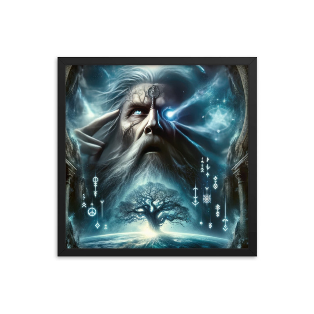 Odin All Father | Norse Mythology | Woden | All-father | Raven | God of ...