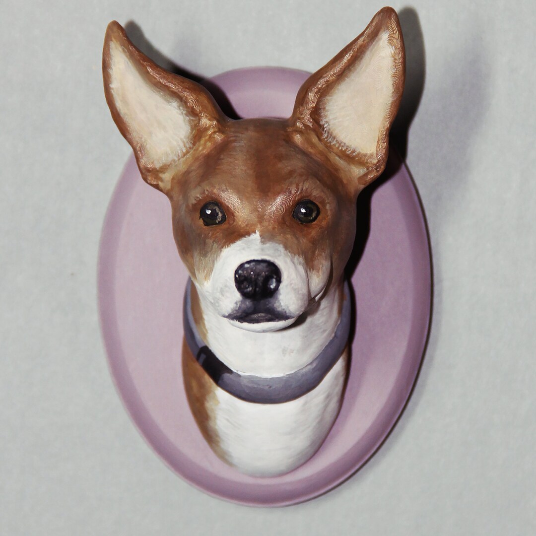 3D Printed Pet Portrait, Hand Painted, Face Sculpt - Etsy