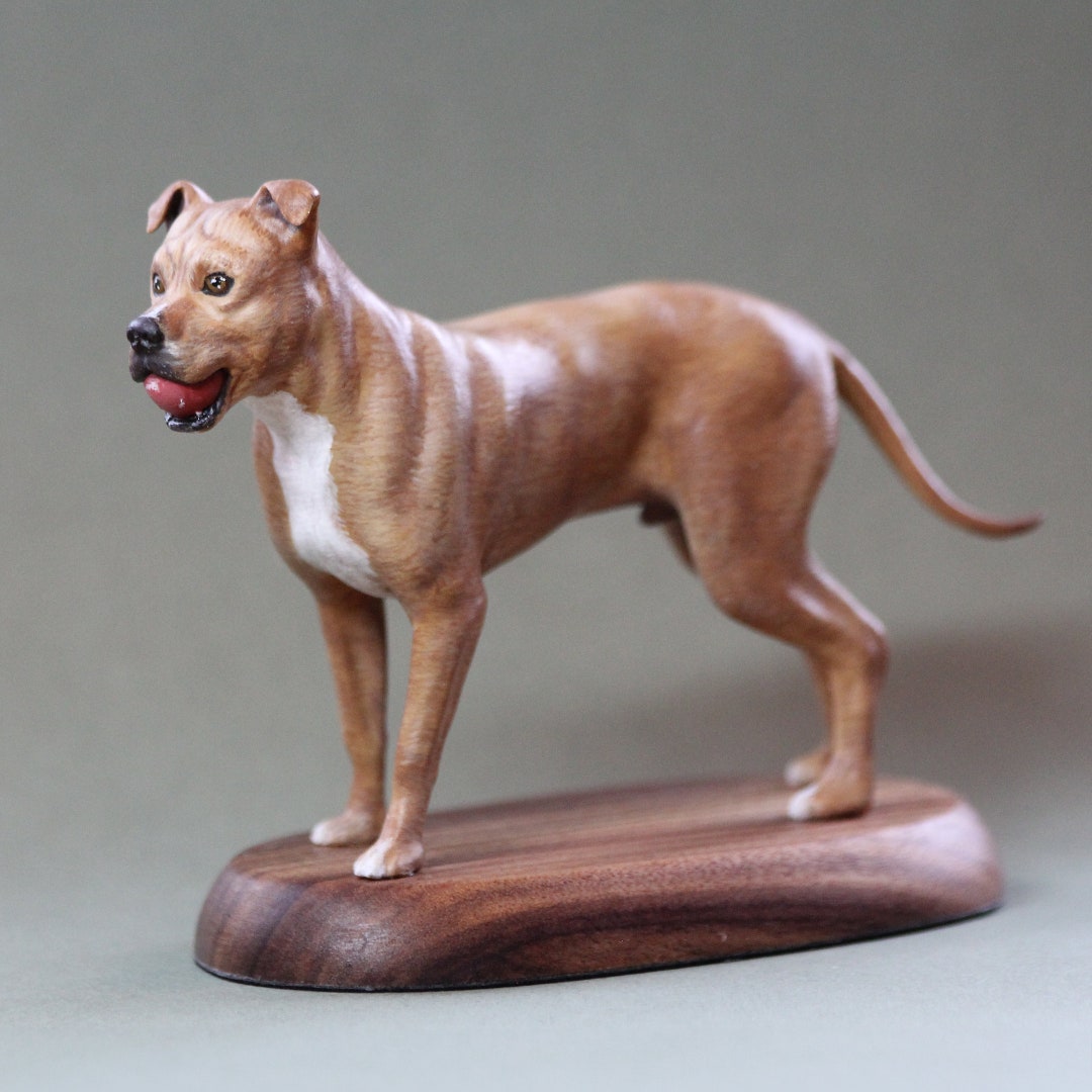 3D Printed Pet Portrait, Hand Painted, Full Body - Etsy