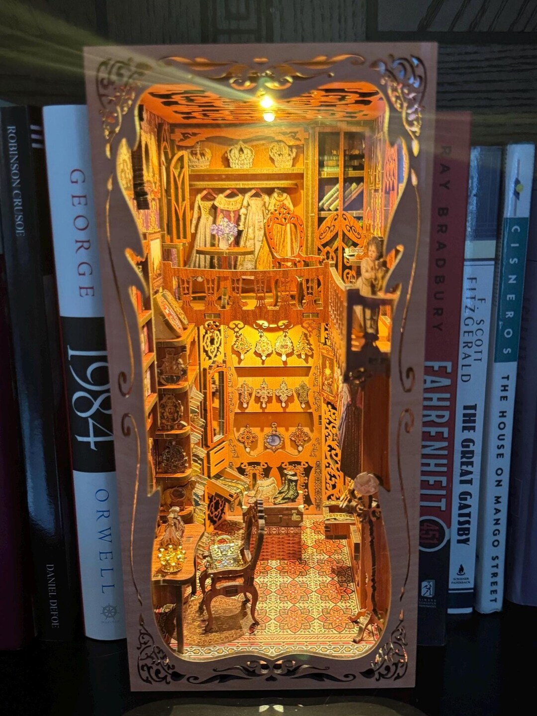 Finished Book Nook Queen Closet - Etsy