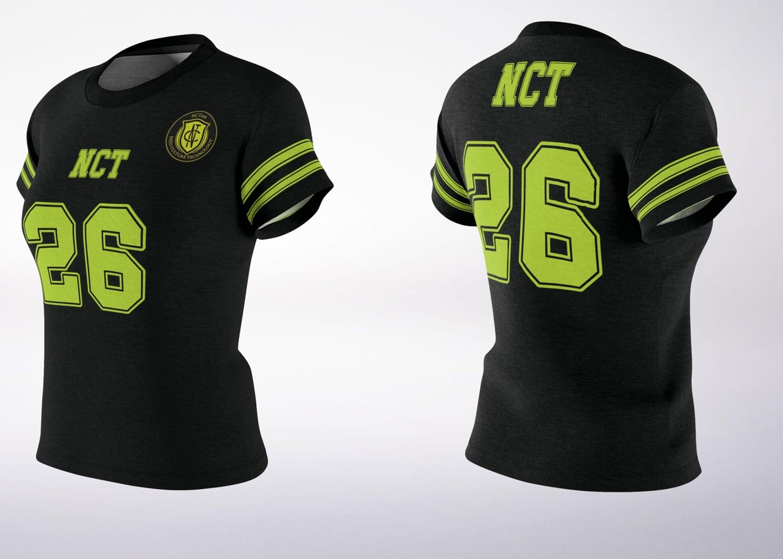 NCT T-shirt Football Team Style, New Culture Tecnology T-shirt, NCT ...