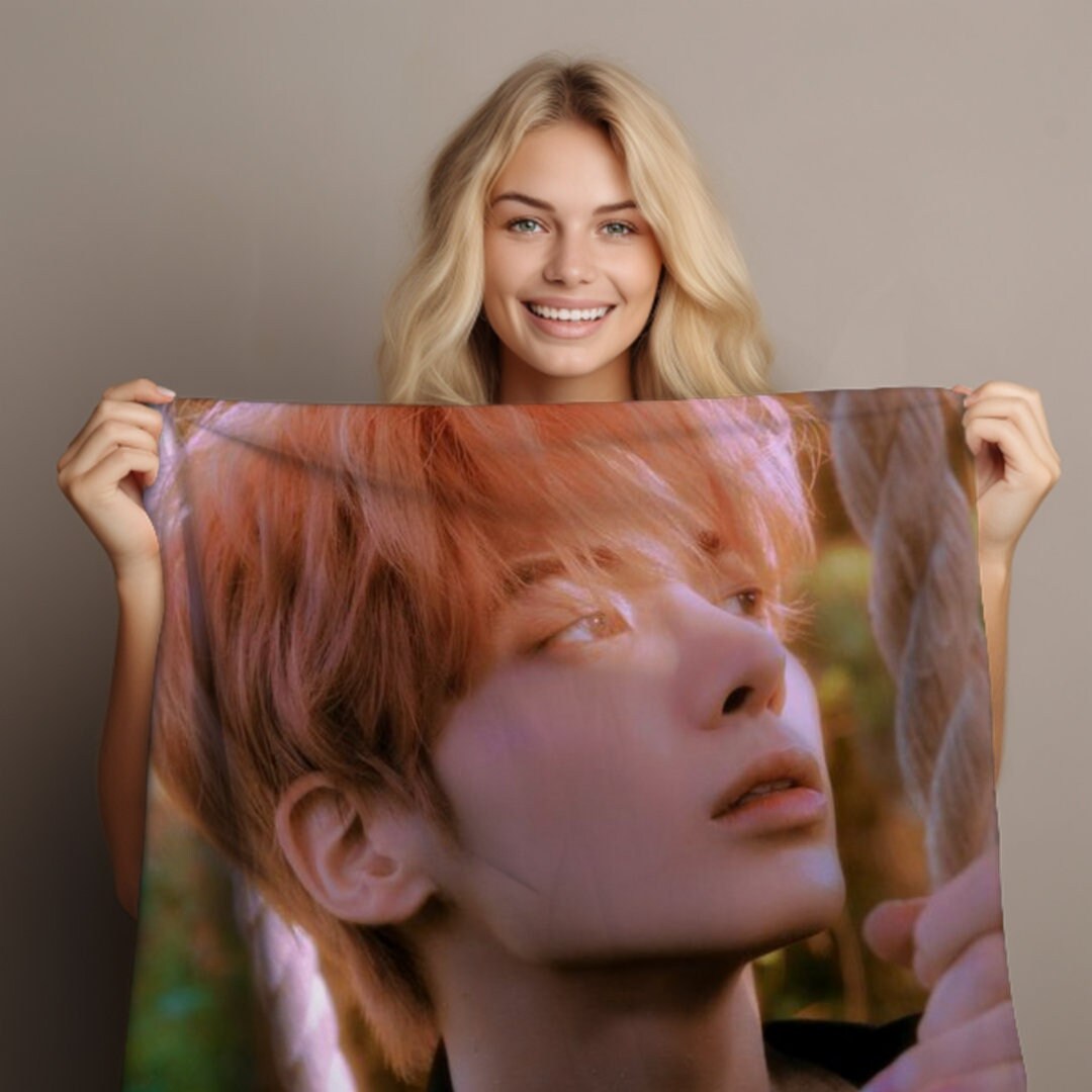 TXT Taehyun Blanket, Taehyun Plush Velveteen Blanket, Txt Blanket, Txt ...