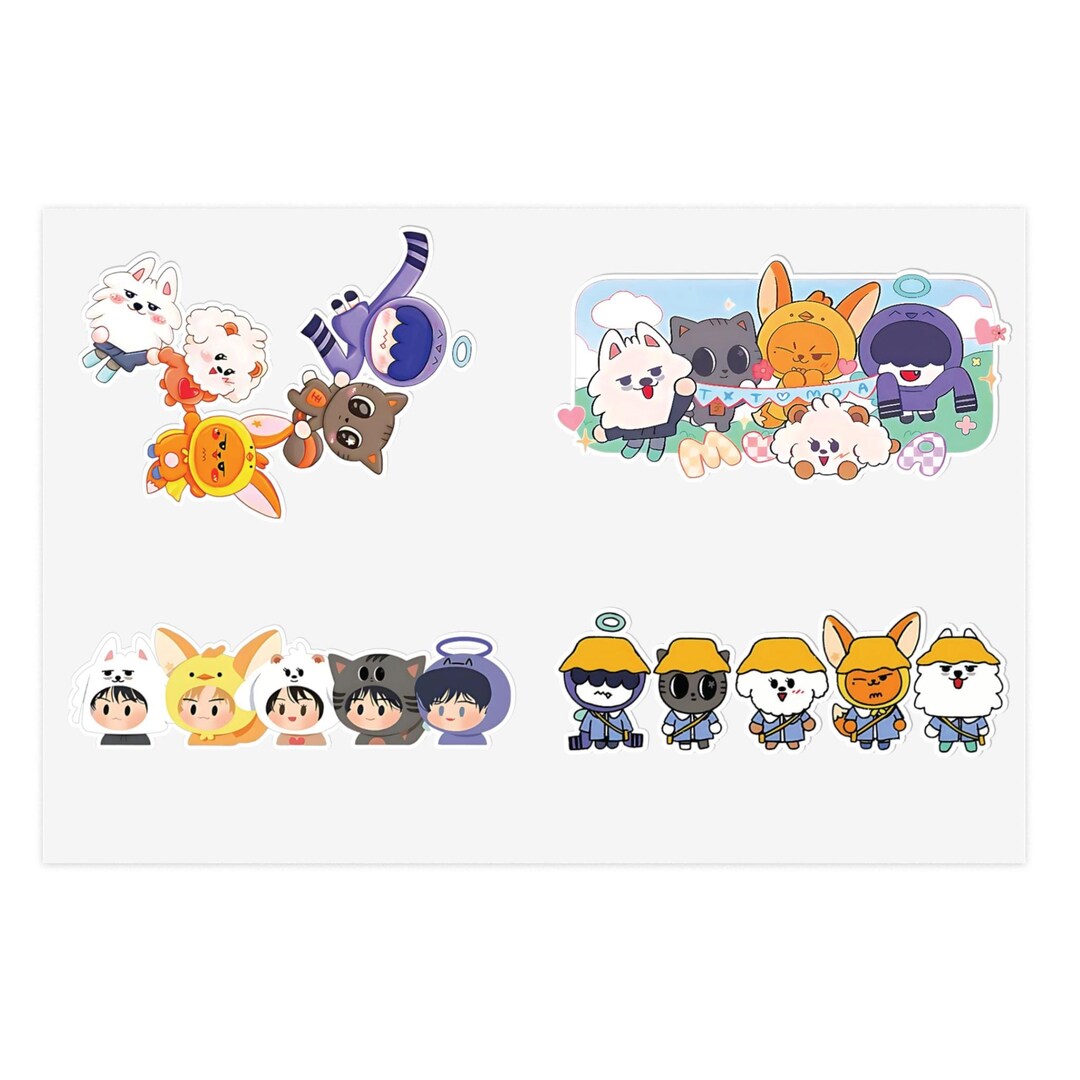 TXT PPULBATU Sticker Sheets, Ppulbatu Txt, Ppulbatu Sticker, Txt ...