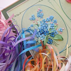 4mm Set 35 Meters Variegated Silk Ribbon, 100 % Pure Silk, Ribbon ...