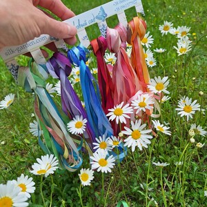 7mm Silk Ribbon 37 Meters Variegated, 100 % Pure Silk, Ribbon ...