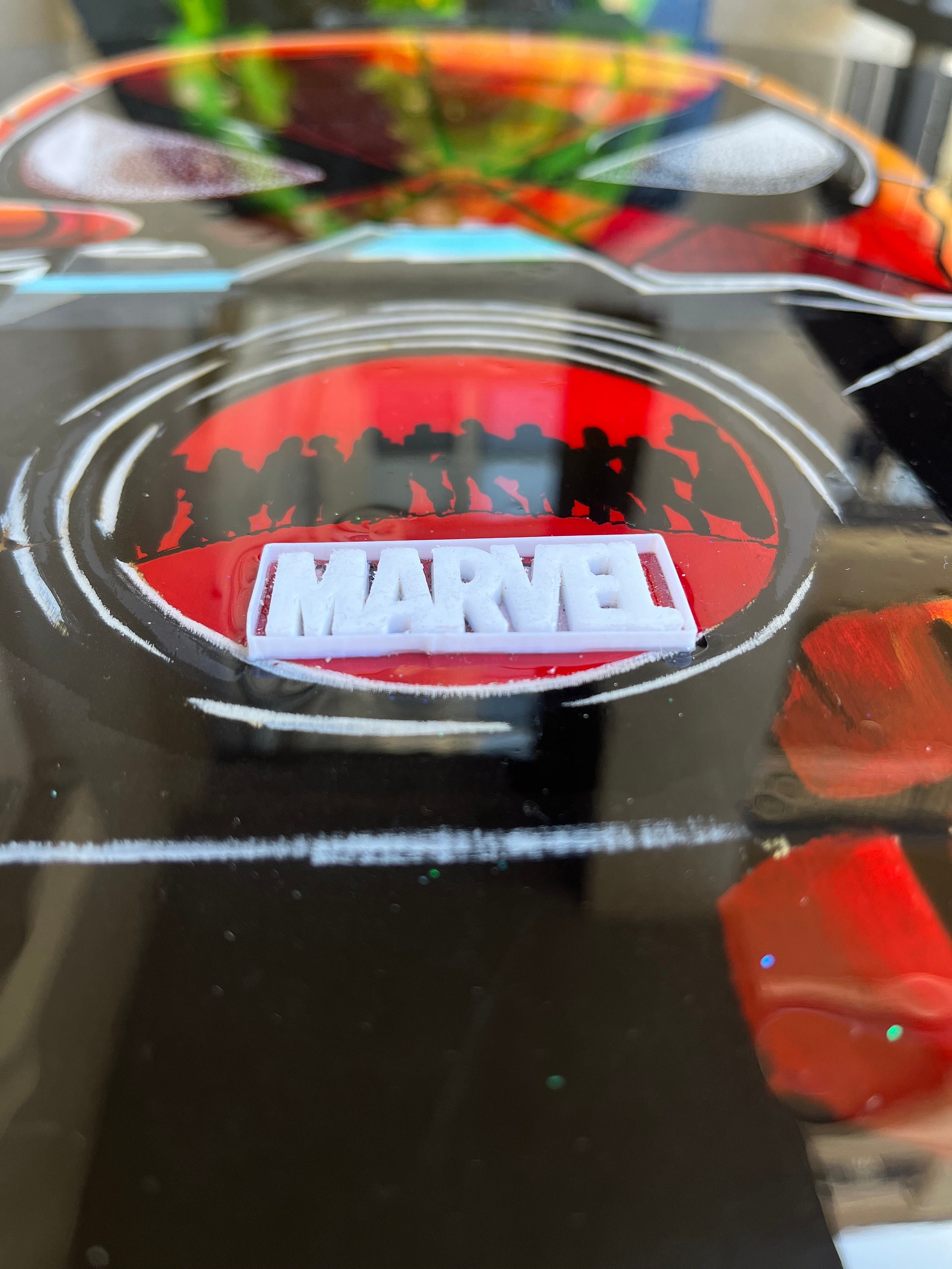 Marvel Spiderman 3d Table - Etsy