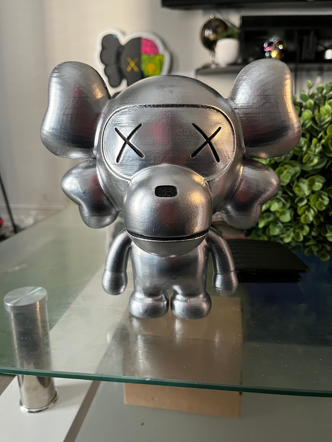 Domo X KAWS Figurine - Etsy
