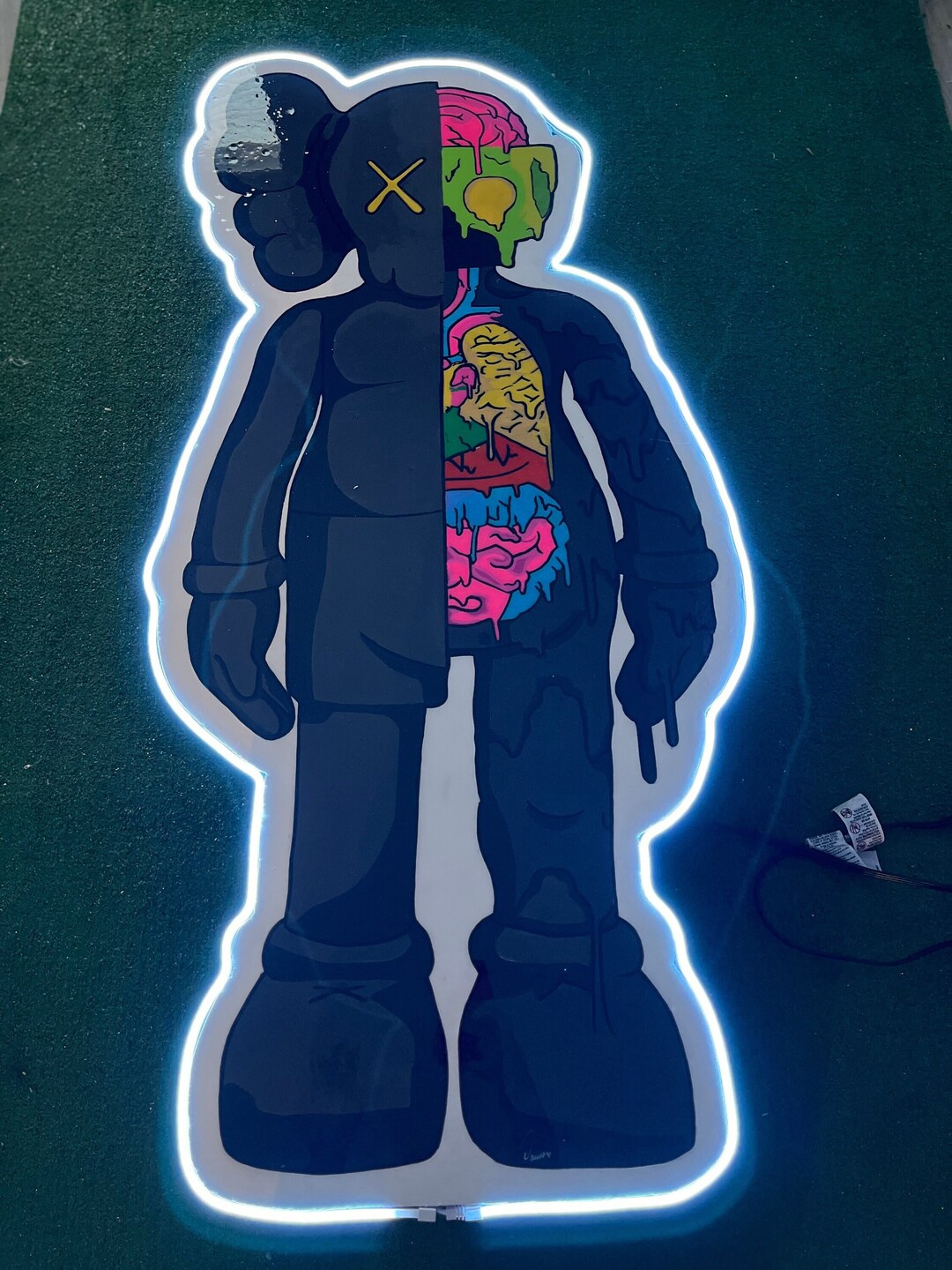 KAWS Half LED Table - Etsy