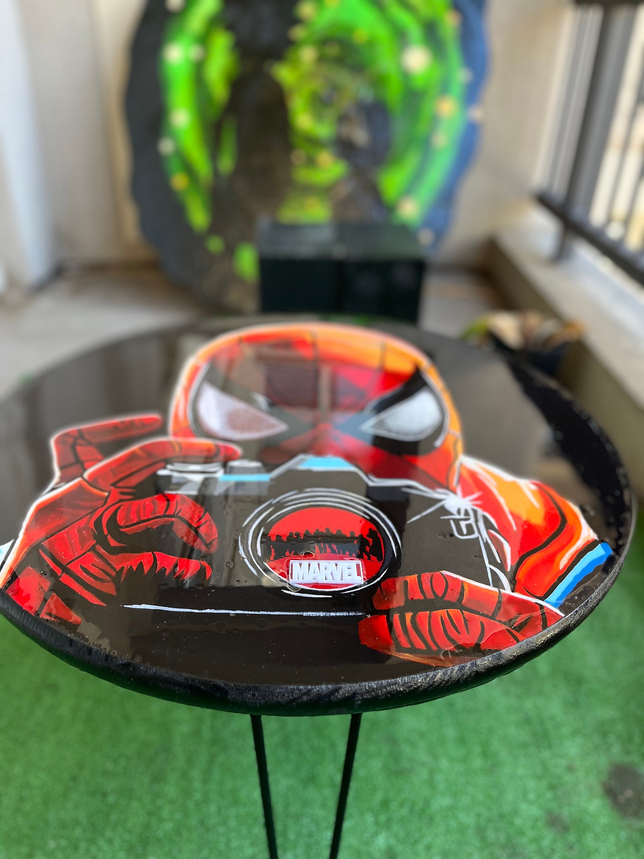 Marvel Spiderman 3d Table - Etsy