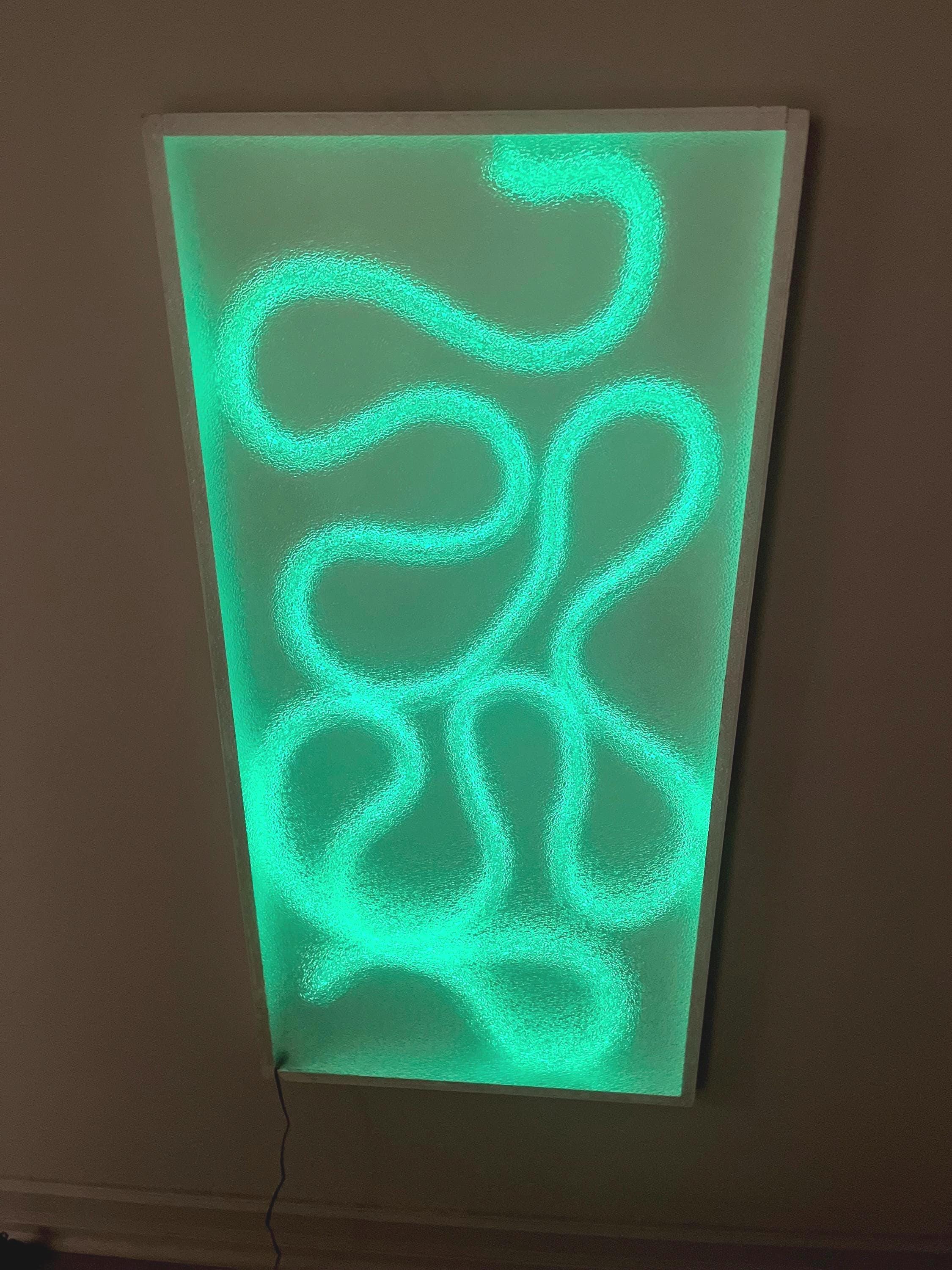 Luna Flux Wall Decor - Etsy